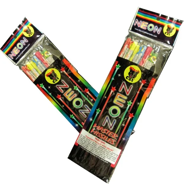 Neon Master Missiles - American Fireworks