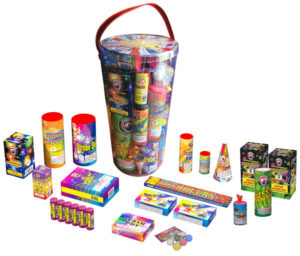 Bucket of Fireworks - American Fireworks